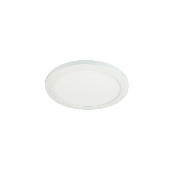 Nora Lighting ELO 9" Wide LED Retrofit Flush Mount Ceiling Fixture - Bed Bath & Beyond - 39793356